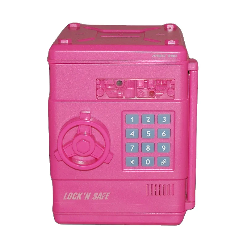 New Design Creative Plastic Atm Money Saving Bank Atm Machine Electric ...