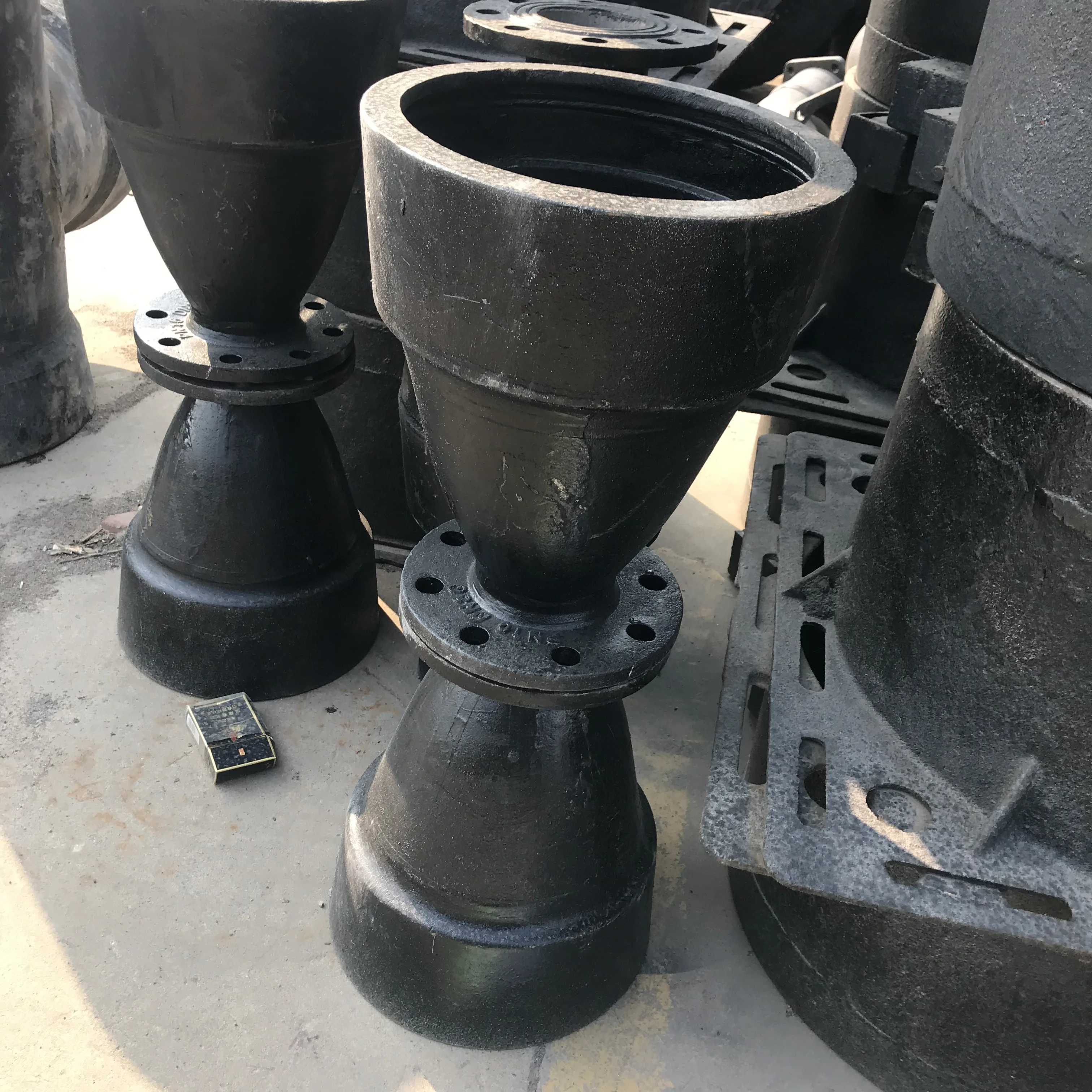 Asme Weld Neck Reducing Flange Pipe Fittings Concentric Reducer Sch40 ...