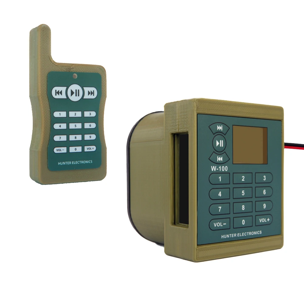 Waterproof MP3 Bird Caller with Timer and Remote Control