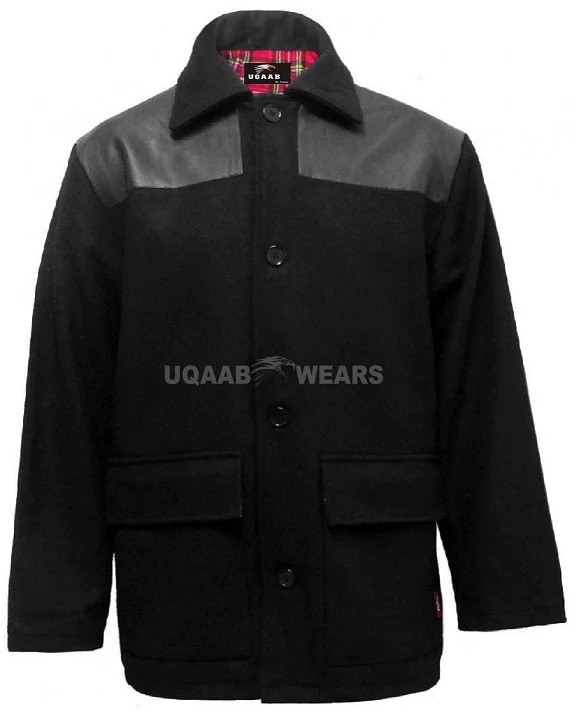 Mens Donkey Jacket Vintage Mod Worker Skinhead Punk Wool Overcoat Relco ...