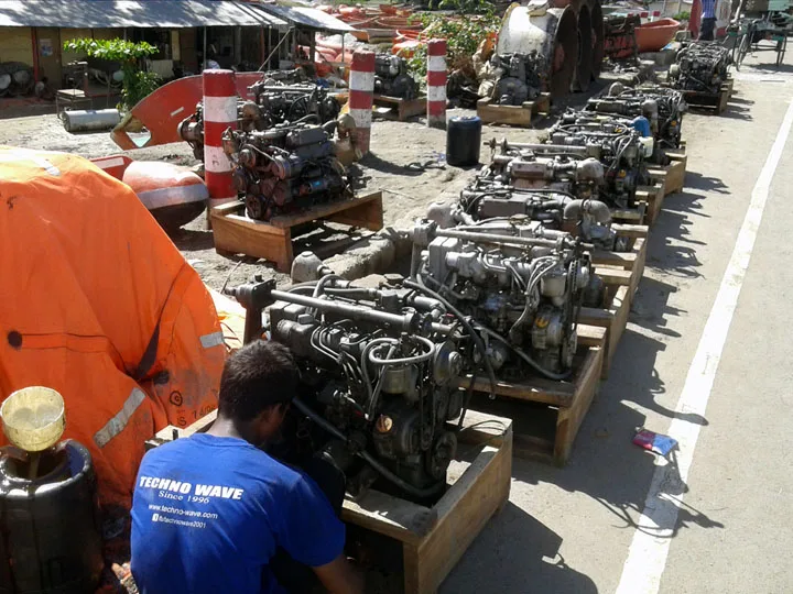 Daihatsu Boat Engine - Inboard Marine Diesel for Lifeboats