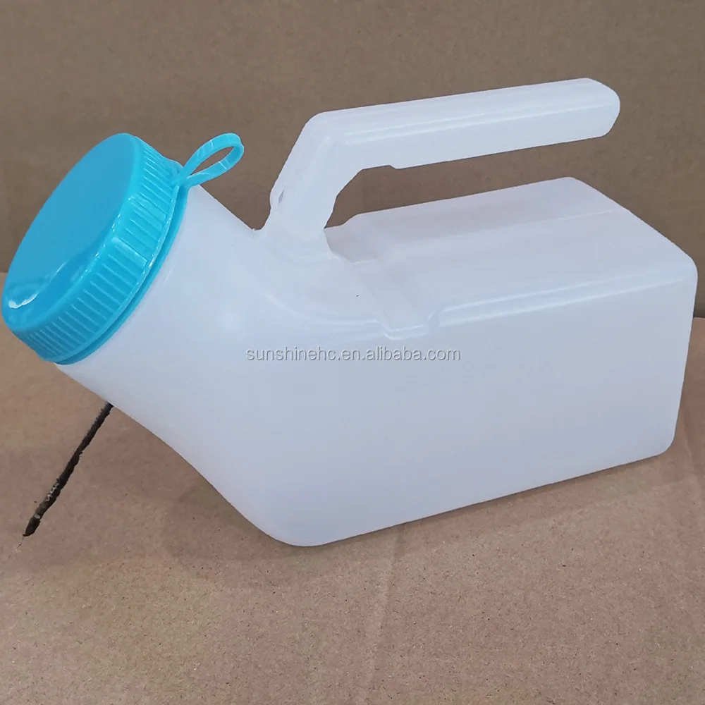 Hot Sale Plastic Chamber Pot,Pee Bottle,Male Urinal Bottle With Cover ...