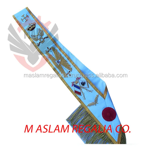 Masonic Knight Preceptor Sash | Masonic Regalia Standard Quality Sash ...