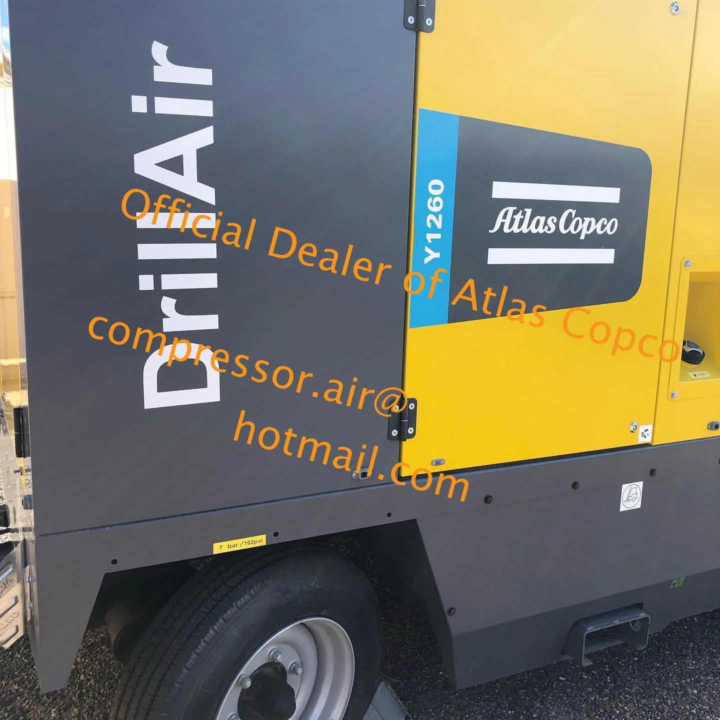 Atlas-copco XRV 1200 Air Compressors - Reliable Performance