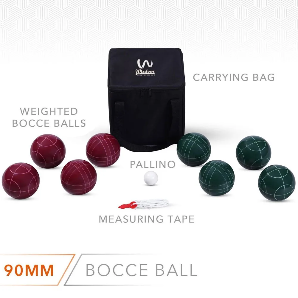 Boccia Ball Game Set for Fun Outdoor Backyard Family Beach Game ...
