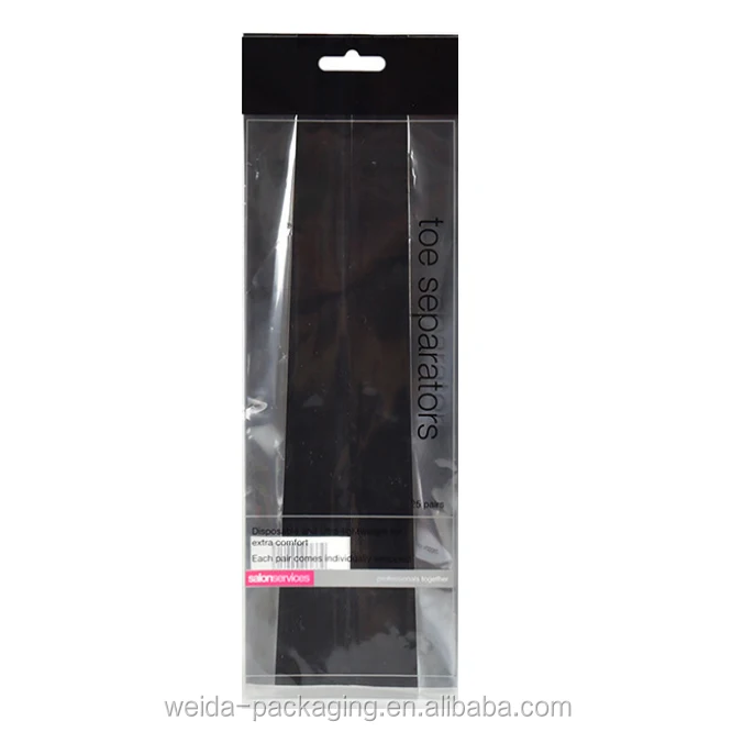 Polybag With Header Card Opp Header Plastic Bag Self Adhesive Bags Bopp ...