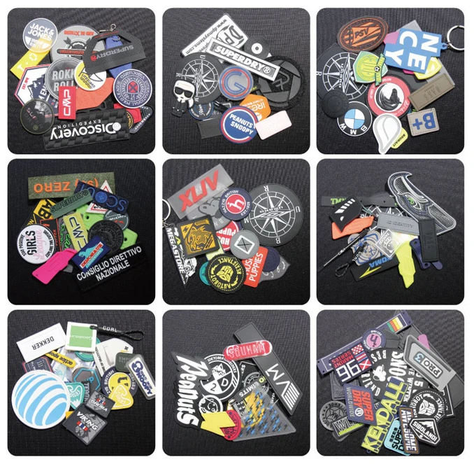 Embossed Pvc 3d Logo Silicone Soft Rubber Logo - Buy 3d Embossed Pvc ...