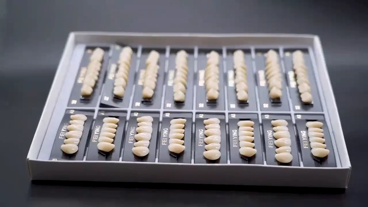 Ce Iso Composite Denture False Acrylic Teeth Synthetic Artificial Resin ...