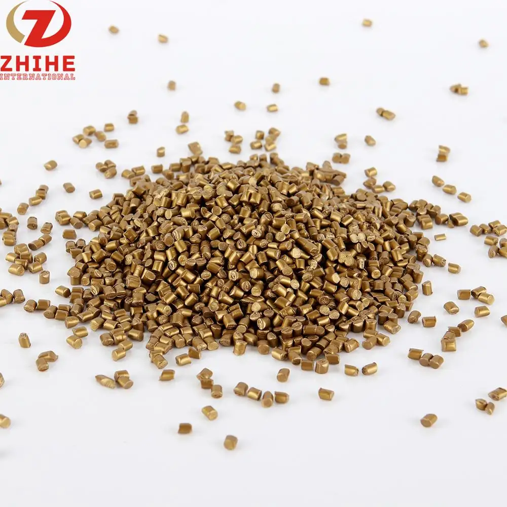 Hotsale Gold Golden Color Masterbatch For Pp Pe Ldpe Hdpe Pet Car ...