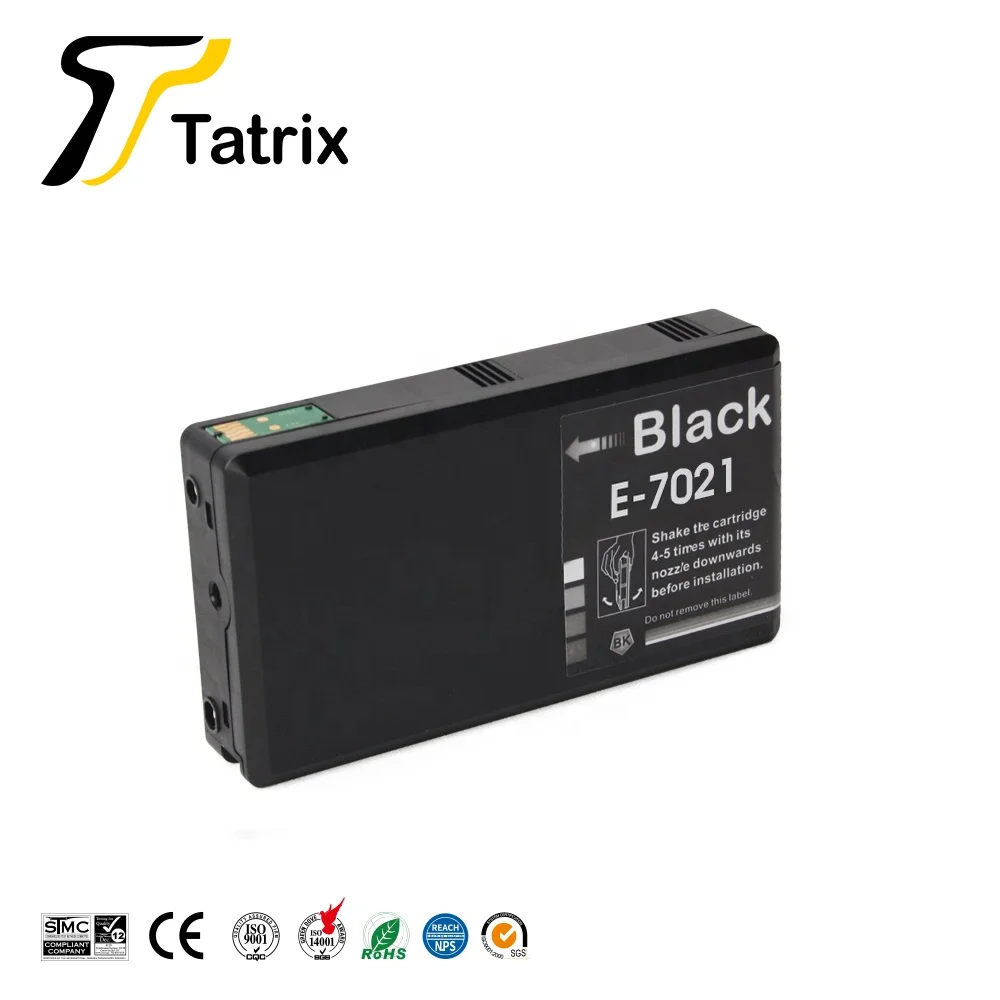 Tatrix T7021 T7022 T7023 T7024 Color Compatible Printer Ink Cartridge For Epson Workforce Pro Wp ...