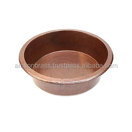 Copper Pedicure Bowl - Modern Luxury Foot Spa Experience