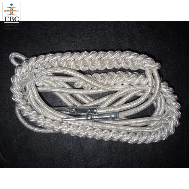 Ceremonial Whistle Cord Lanyard With Brass Whistle Hook,Lanyard For Cop ...