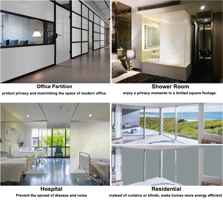 Switchable PDLC Smart Glass Film - Custom Privacy Solutions