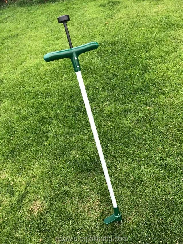 Efficient Weed Removal with Grabber Weed - Three Prong Tool