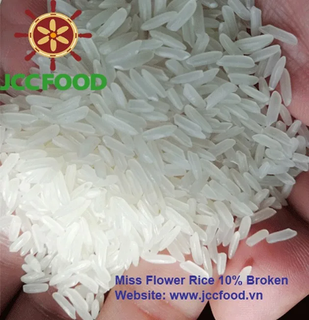 Top Quality 10% Broken Long Grain Nang Hoa Rice Fragrant Rice With ...