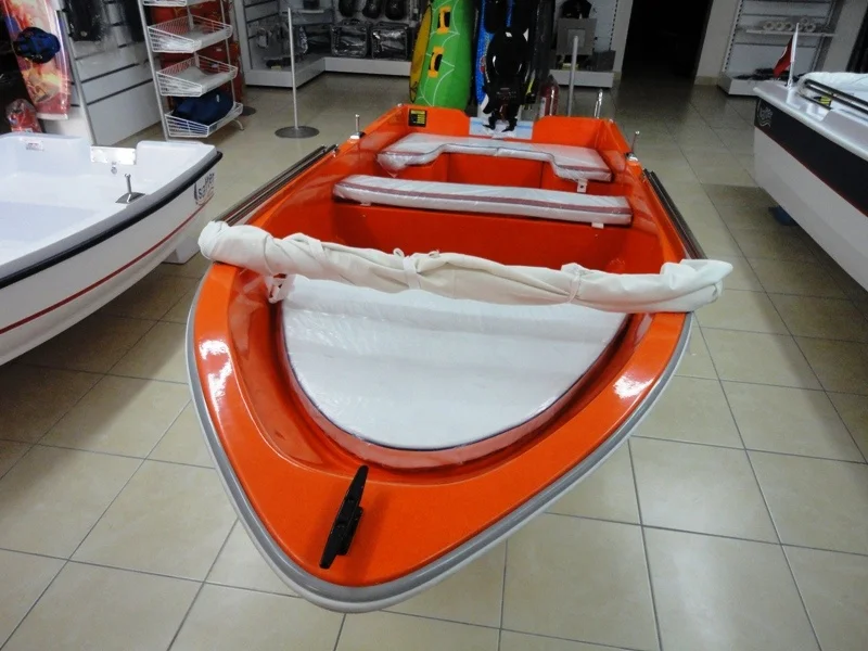 Rowing Boat Sandal Fiberglass Hull Safter 350 Boat Working Boat ...