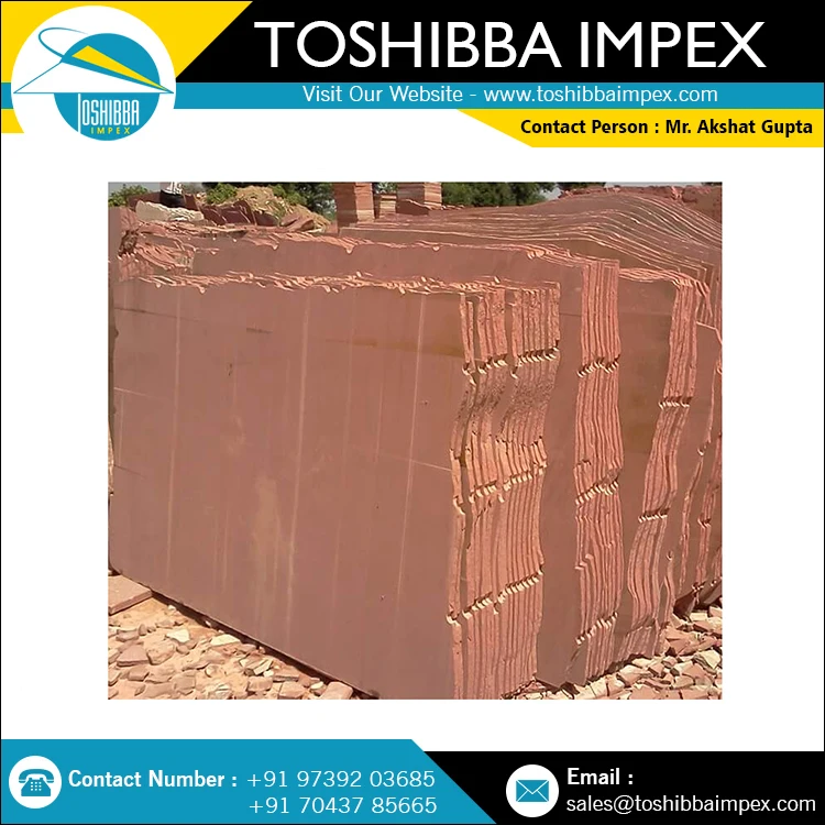 Agra Red Sandstone Pavers - Durable and Stylish Solutions