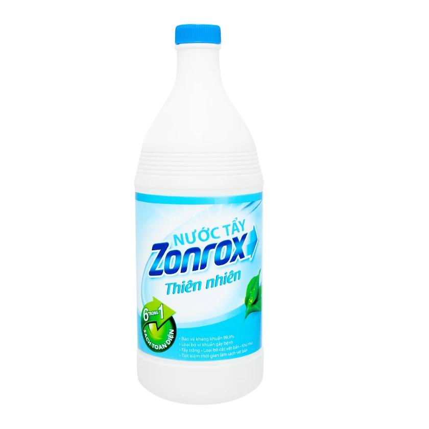 Zonrox Natural Bleach 500ml X 36 Bottle - Sustainable & Effective