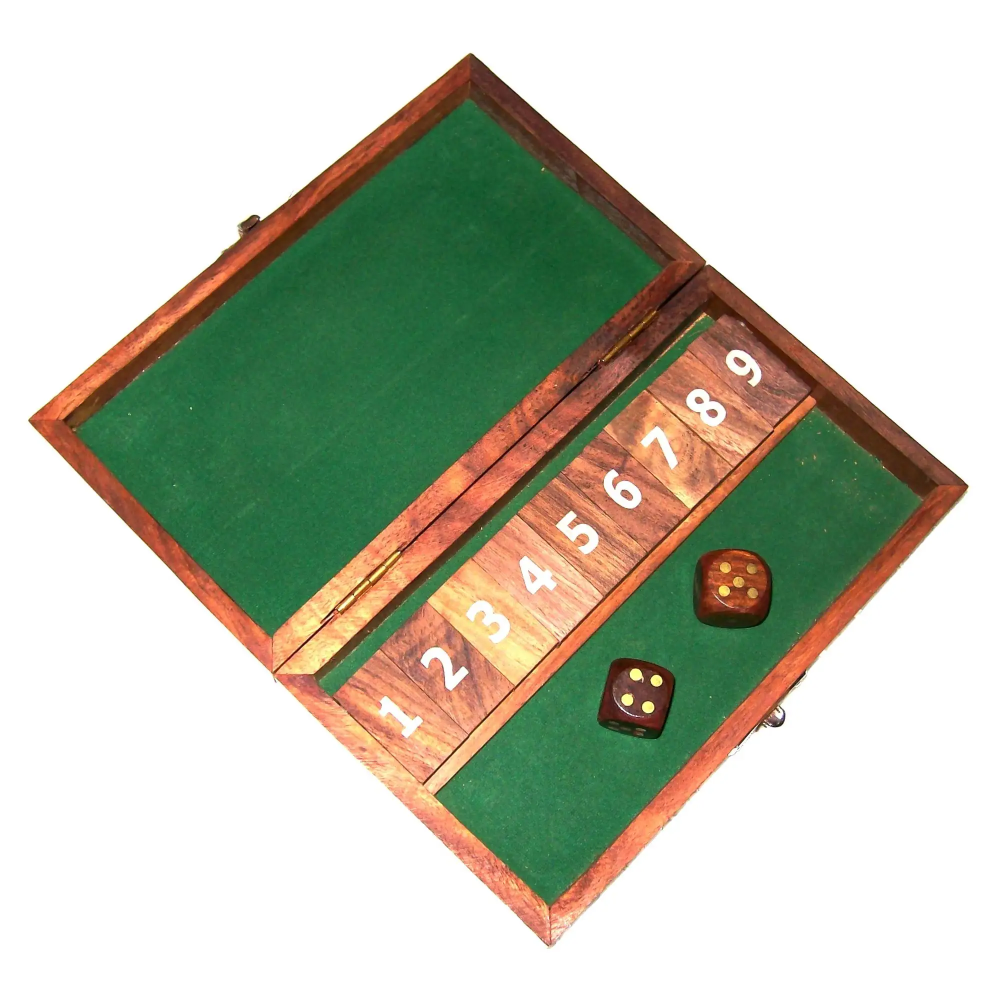 Customize Look Wooden Shut The Box Game - Buy Customize Look Wooden ...