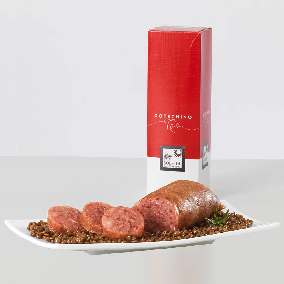Italian Premium Traditional Cotechino Pork Sausage 500 G - Buy Sausage ...