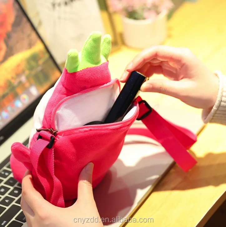 Super Soft Dragon Fruit Plush Toys With Cute Smile Face - Buy Dragon ...