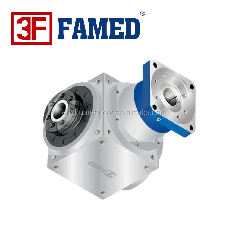 3F Famed AT-110-FC Spiral Bevel Gearbox Hole Output Flange Input 90 ...