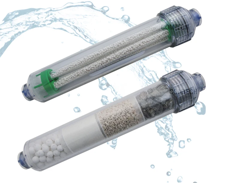 Refillable in-Line Water Filter Cartridge Housing - 10" X 2.5"