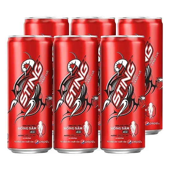 Wholesale Sting Energy Drink Strawberry Can 330ml - Top Wholesale ...