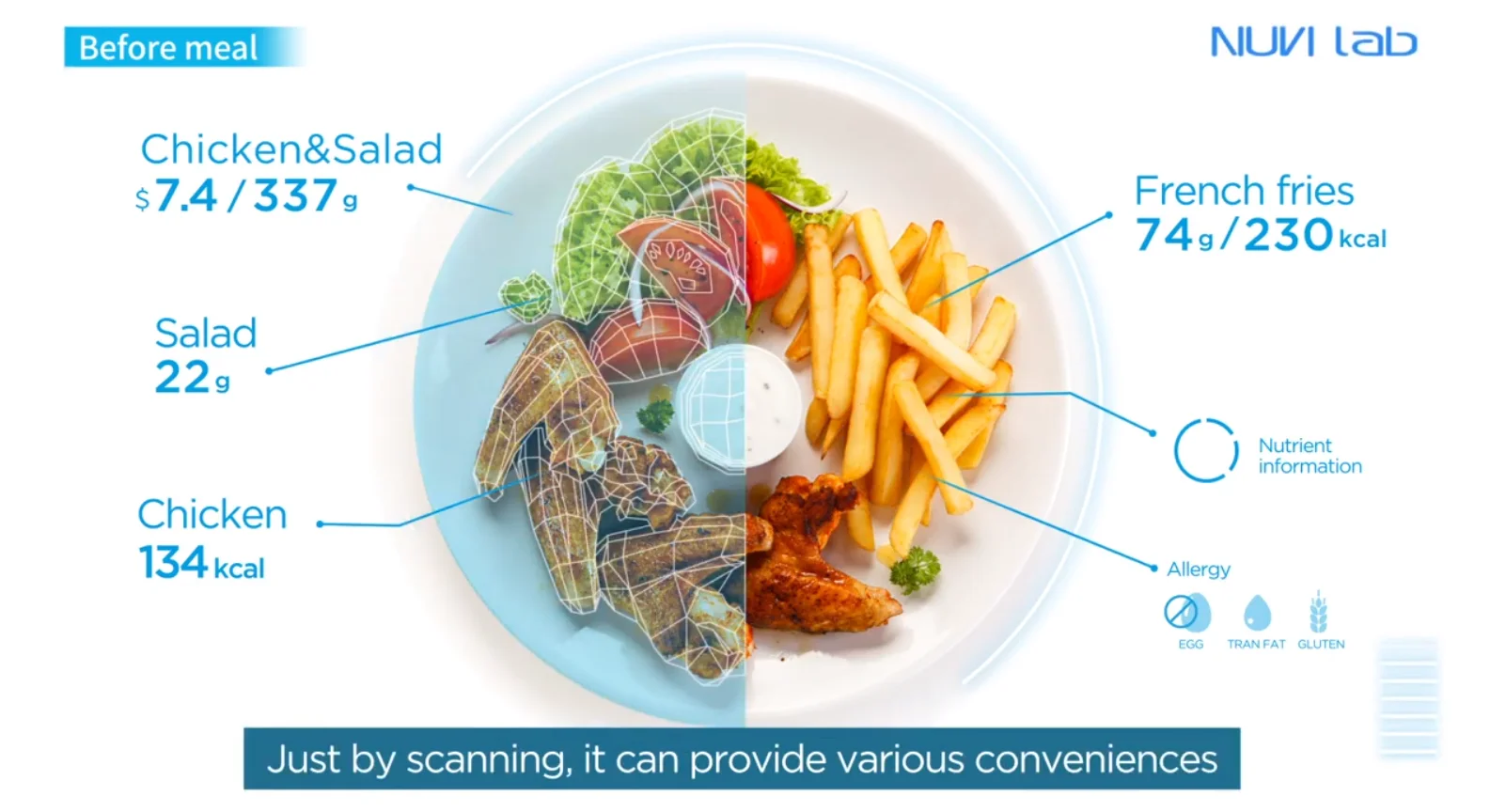 Nuvilab B2B Food Scanner - Efficient and Reliable Solutions