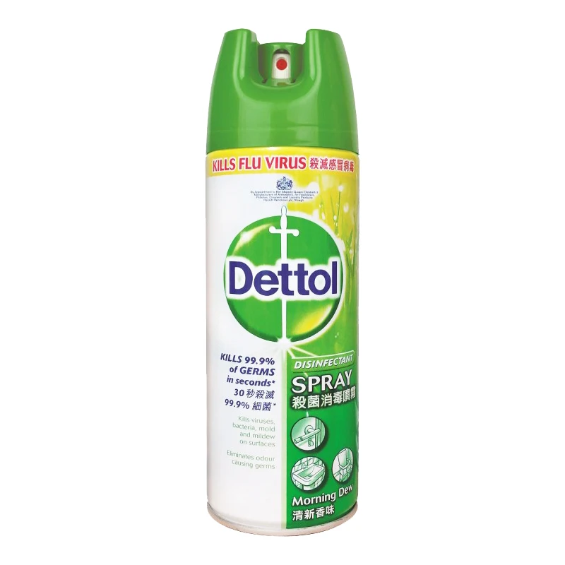 Detol Dis-Infectant Spray Bottle 450ml - Morning Dew & Crisp Breeze