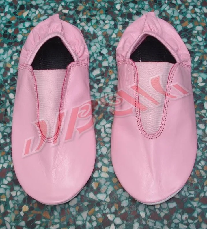 Split Sole Leather Artistic Gymnastics Shoes - Buy Soft Sole Athletic ...
