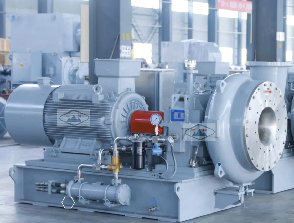 FGD oxidation blower single stage 40 - 160kPa for flue gas ...