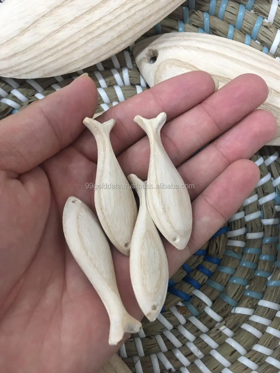 High Quality Wooden Fish Painting For Kids Toy And Decoration/natural ...