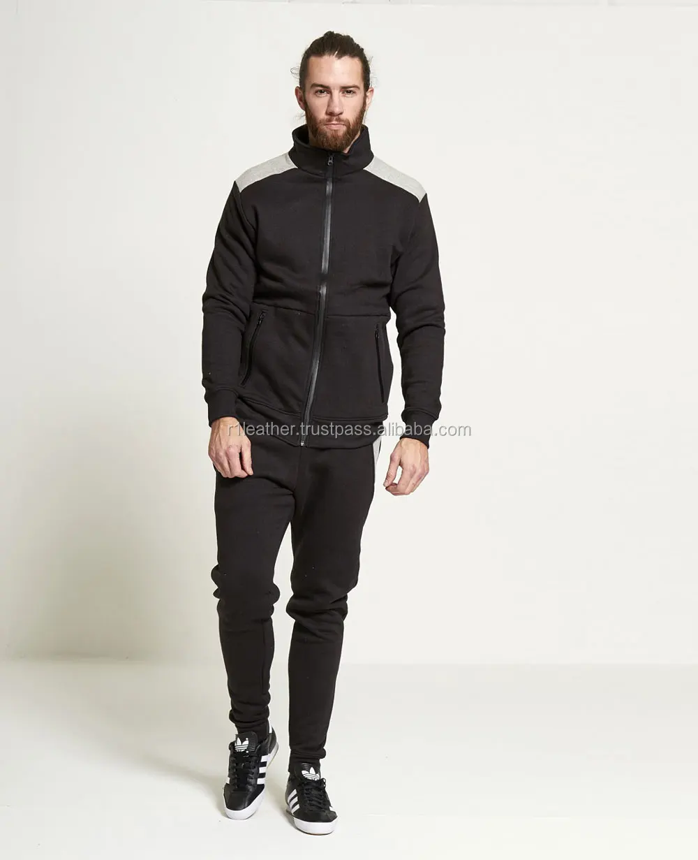 Latest Design Fashion Sport Men Tracksuit No Name Track Suits With Side ...