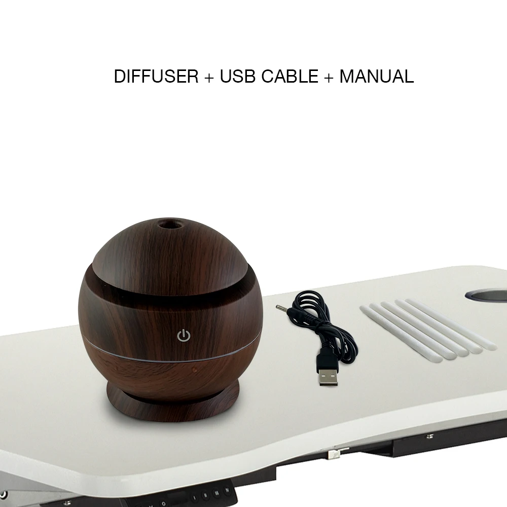 Diffuser Humidifier | Dark Walnut | - Buy Diffuser Aroma Diffuser Aroma ...