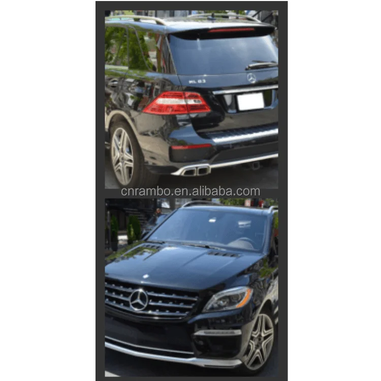 Car Front Bumper Body Kit For Mercedes Benz Ml-class W166 - Buy Ml W166 ...