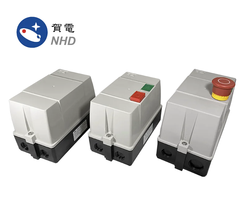 MS1-09D IP65 Enclosed Magnetic Starter - 1HP to 3HP AC Contactor