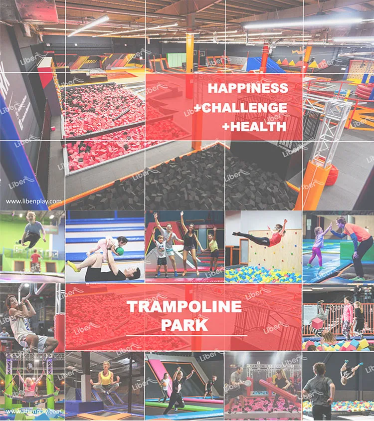 Trampoline Park Foam Pit - Custom Gymnastic Fun for Kids