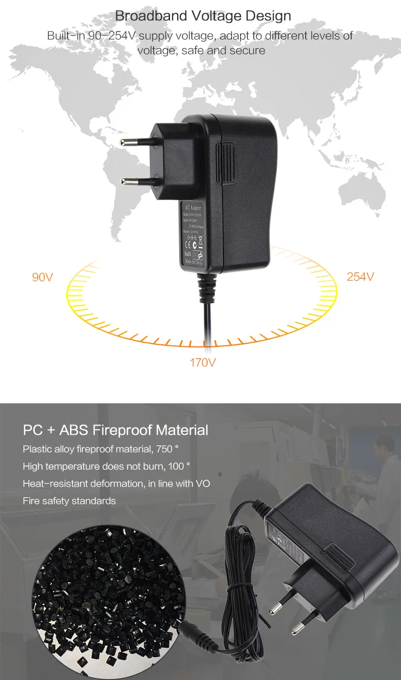 3.3v 4a Switching Power Supply Wall Plug Adapter For Mobile Dvd Evd ...