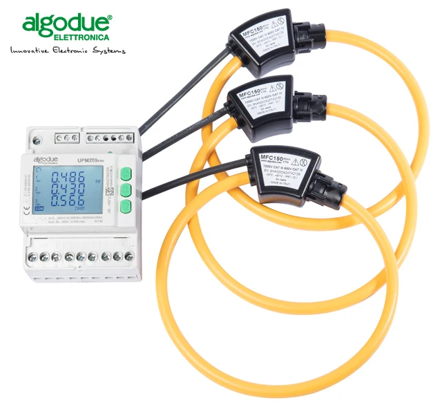 Multifunction 3 Phase Modbus Meter With Rogowski Coils Upm209rgw Algodue Made In Italy Power ...