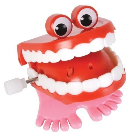 Wholesale Walking Jumping Teeth Toy Wind Up Toys Party Favors Pinata ...