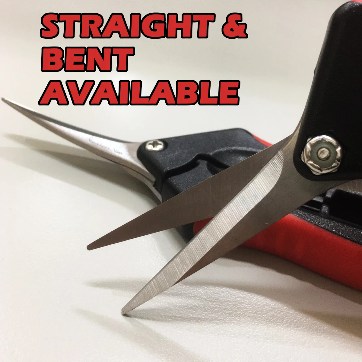 Straight Curved Longer Blade Malfunction Scissors With Stainless Steel L 420j2 L Pp Tpr Handle L ...