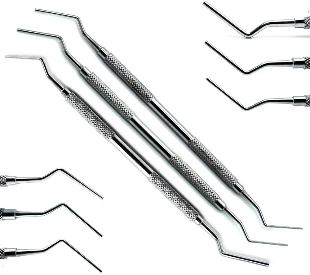 Dental Root Canal Plugger 1/3, 5/7, 9/11 Double Ended Amalgam Plastic ...