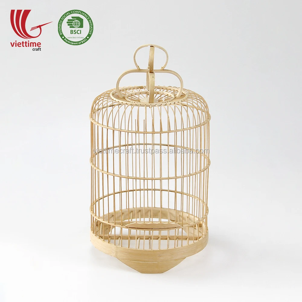 Wholesale Bamboo Bird Cage - Natural Woven Bird House