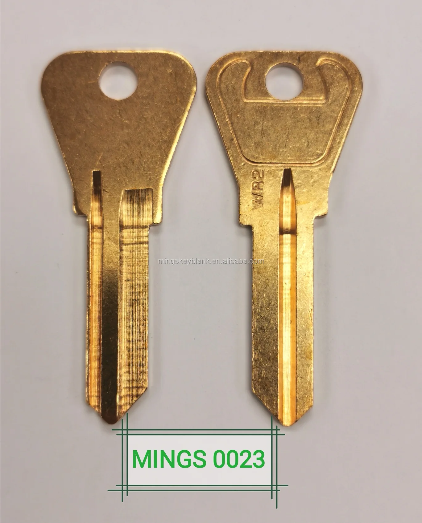 Brass Key Blank - Look Alike Series for Residence & Commercial