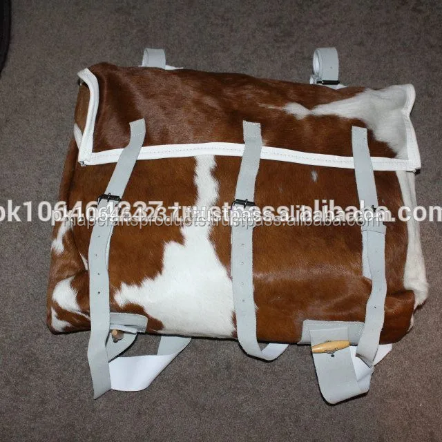 Napoleonic War Cowhide Leather Knapsack - Buy Napoleonic War Cowhide ...