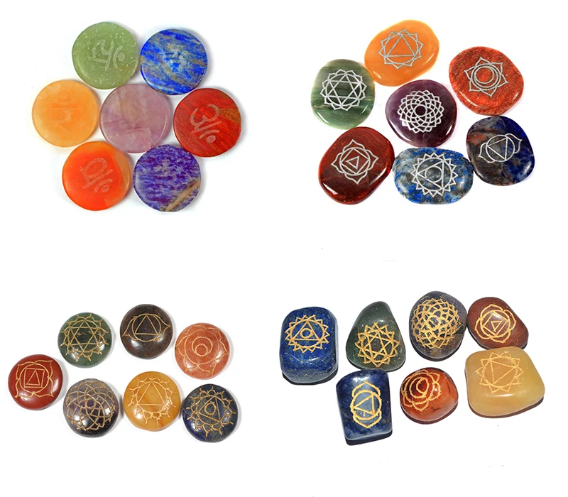 Chakra Stone Pyramids Sanskrit Set Buy Wholesale Chakra Sets India ...