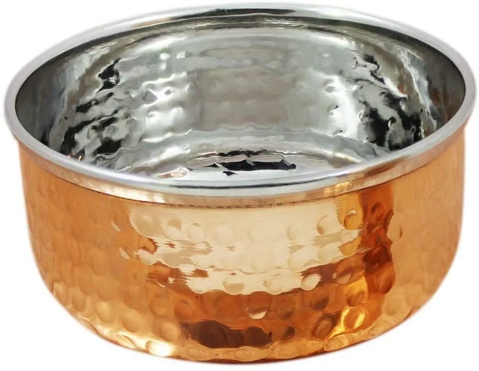 Stainless Steel Copper Thali Set And Copper Moon Thali - Buy Copper ...