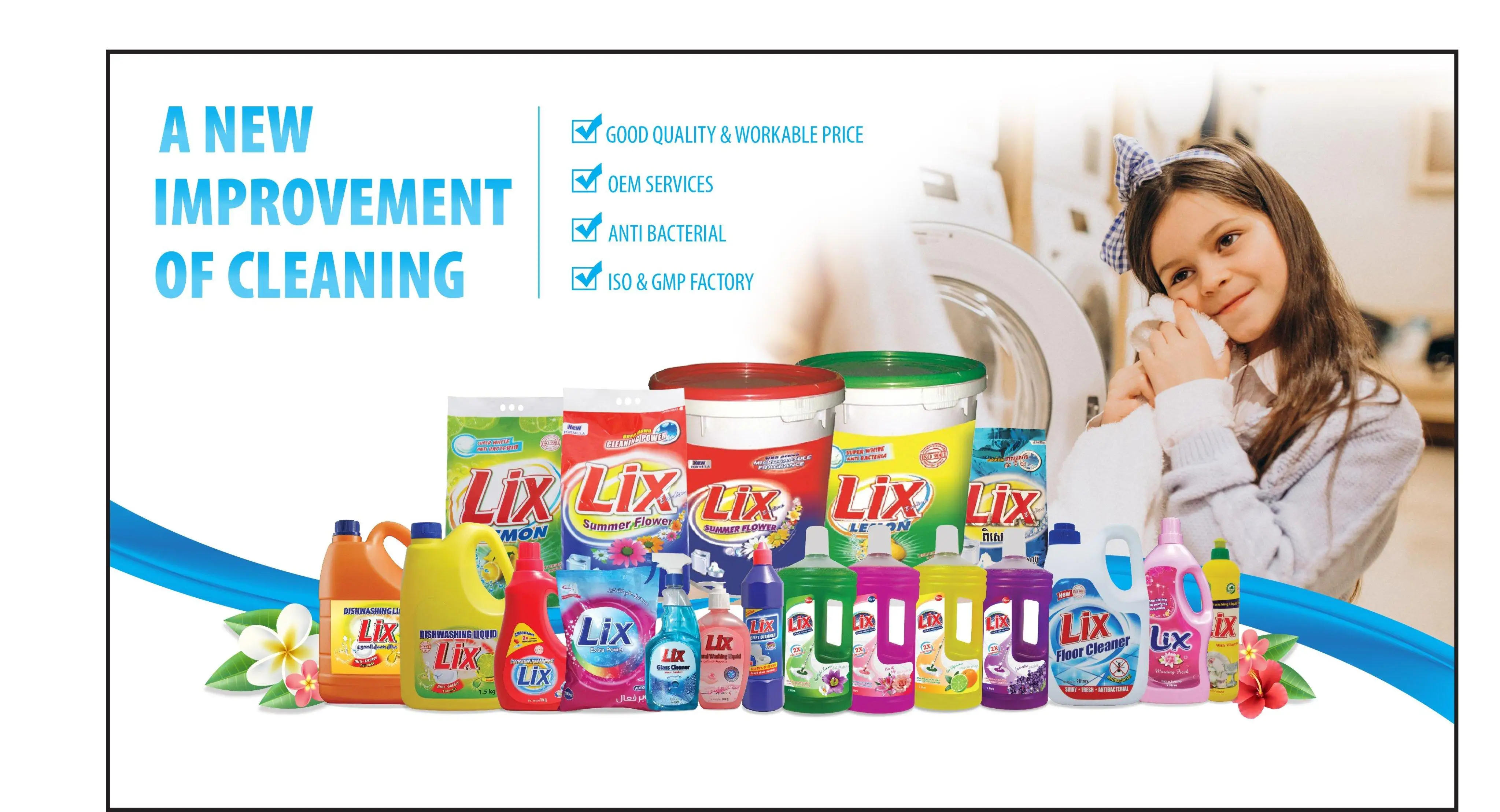 LIX Lemon Scented Floor Cleaner - Stocked for Convenience