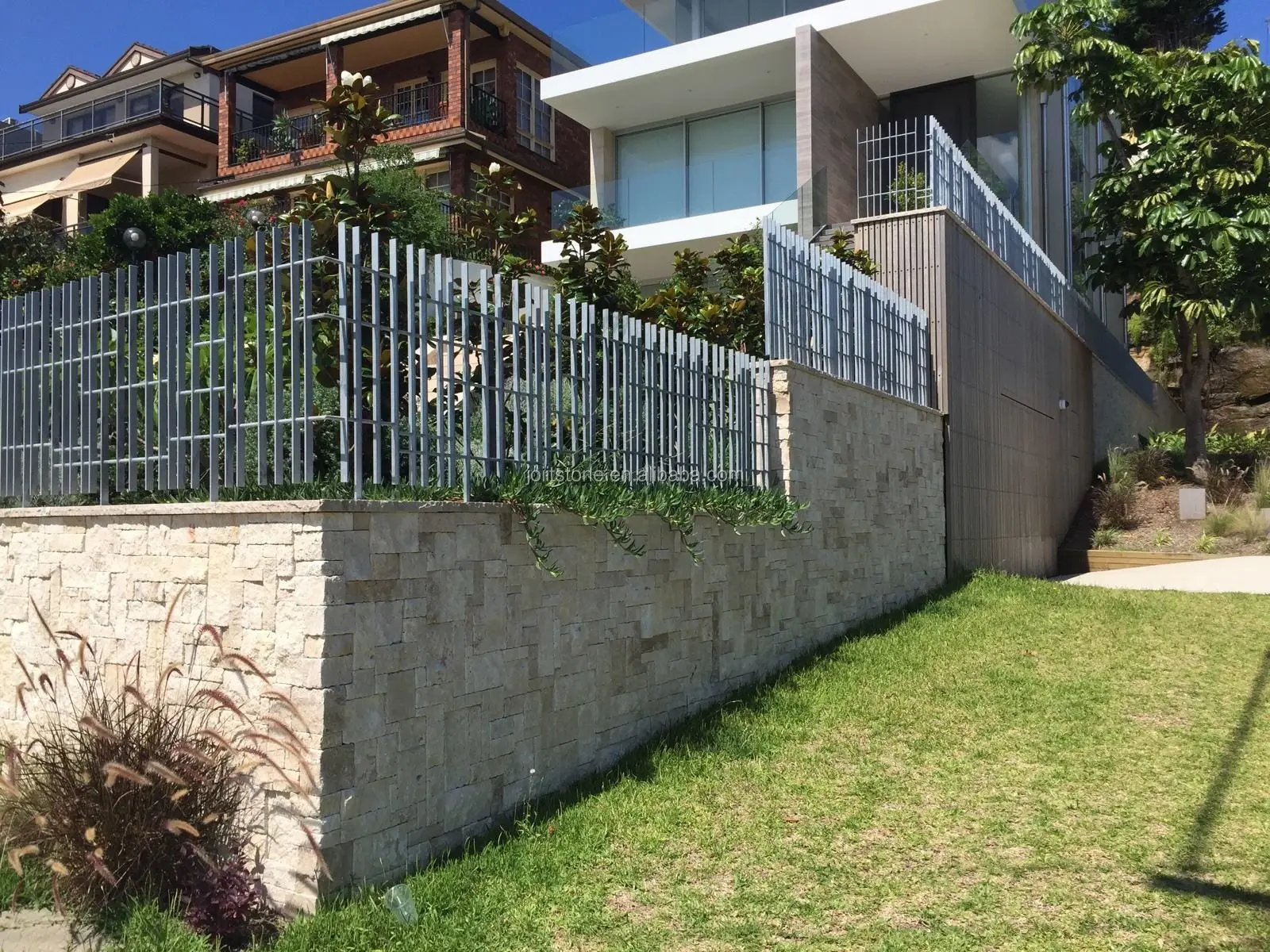 Blue Dark Grey Quartzite Loose Stone Irregularity Wall Stone Thin ...